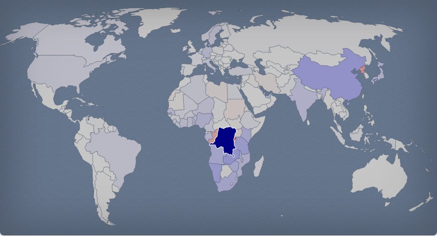 Democratic Republic of the Congo Allies and Enemies — Global Relations ...