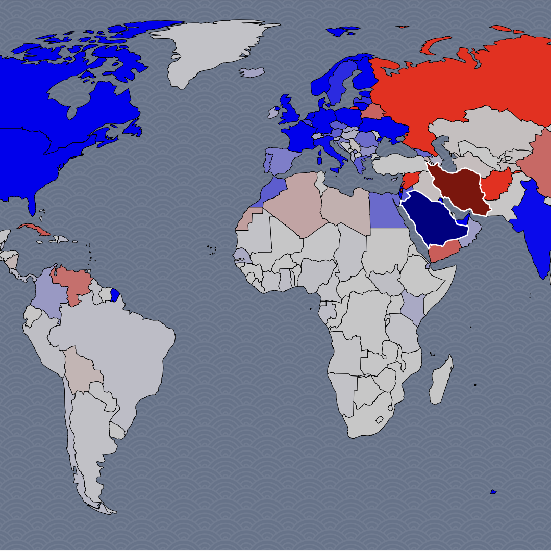 United States vs Russia - WW3 Map & War Simulator | Mapdis